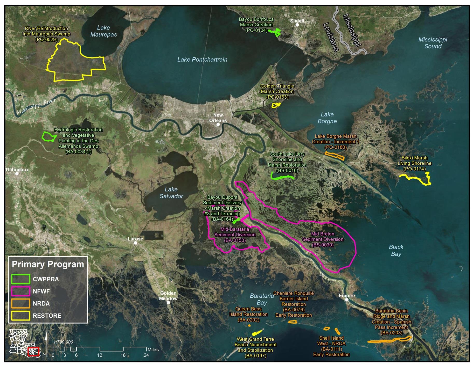 Coastal Restoration – Orleans Audubon Society